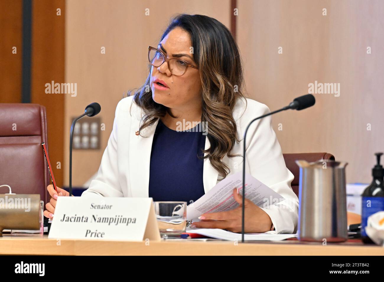 Canberra, Australia. 27th Oct, 2023. Country Liberal Party senator ...