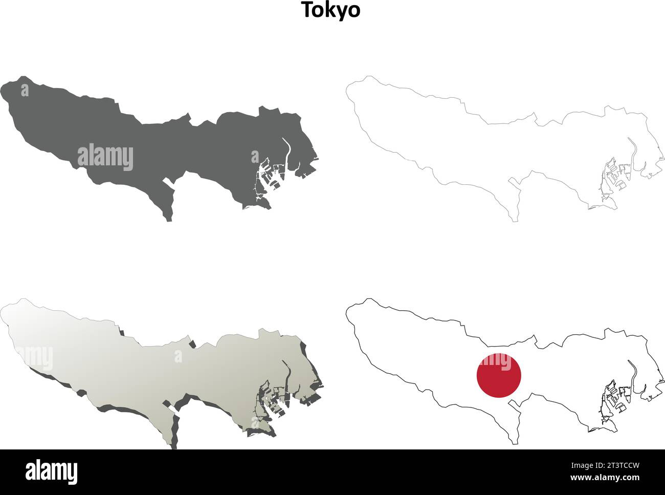 Tokyo map free Stock Vector Images - Alamy