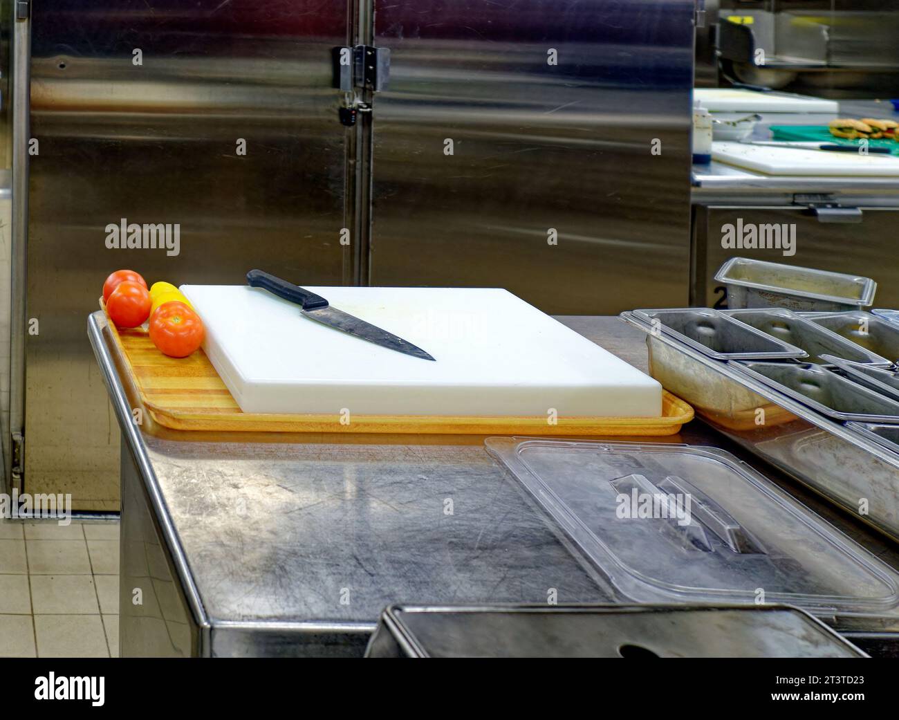 Equipment in a Cruise Ship KItchen Stock Photo - Alamy