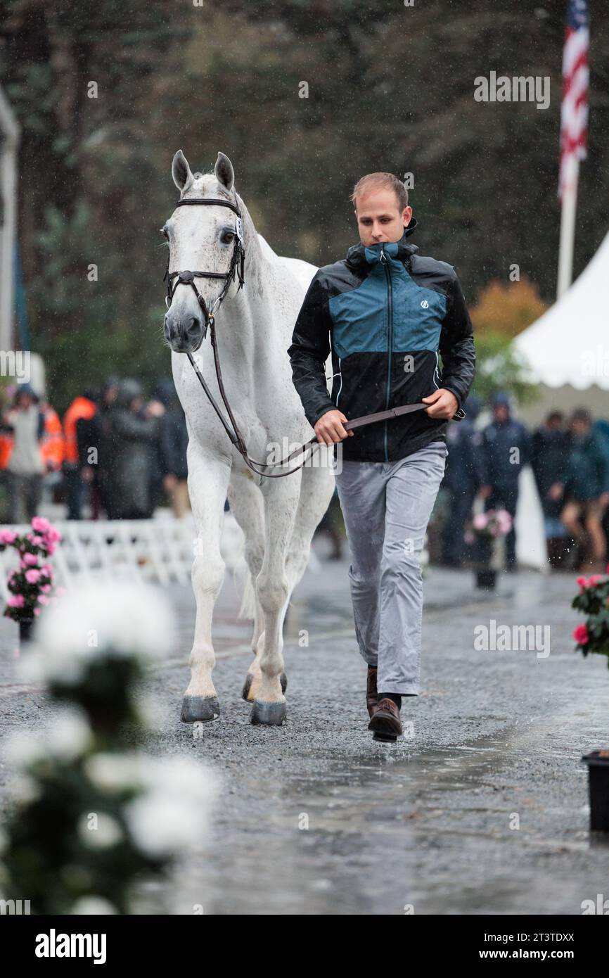 Wills OAKDEN of Great Britain with A Class Cooley during the first ...