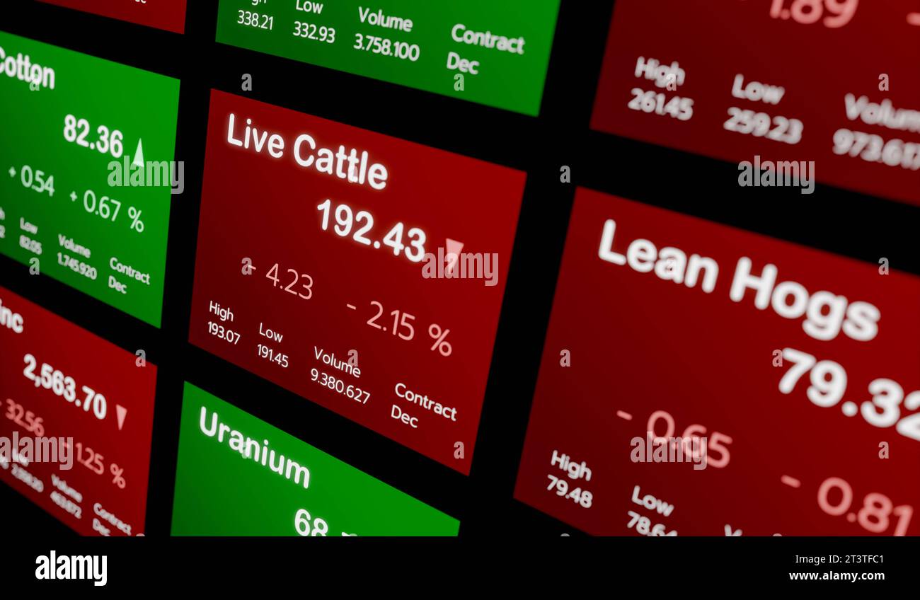 Lebensmittel diagramm hi-res stock photography and images - Alamy