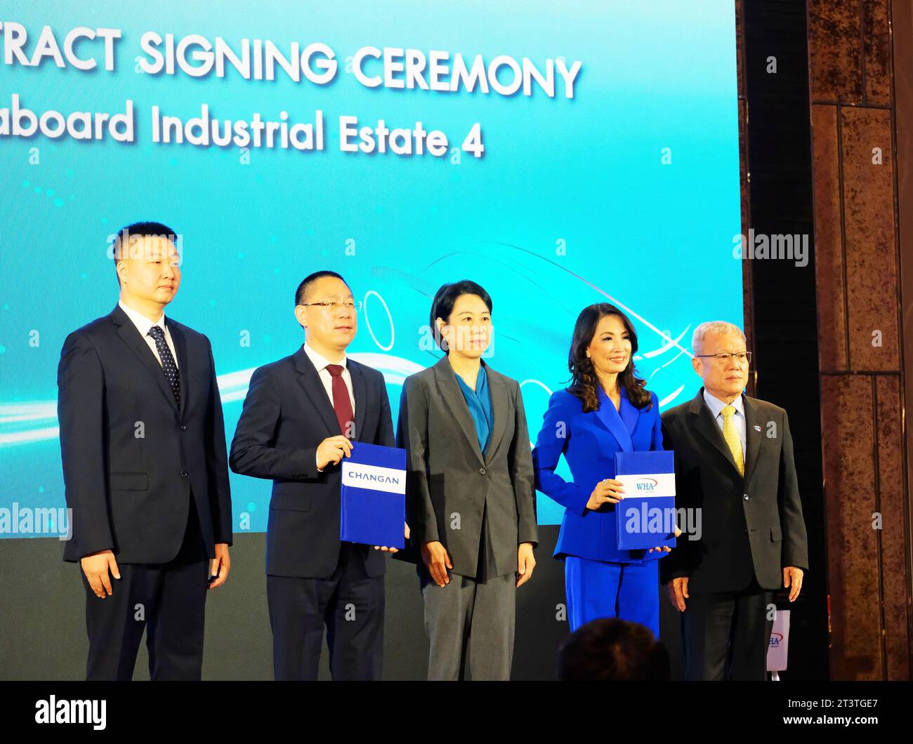 Signing Ceremony between WHA Group (Thailand) and Changan Auto ...
