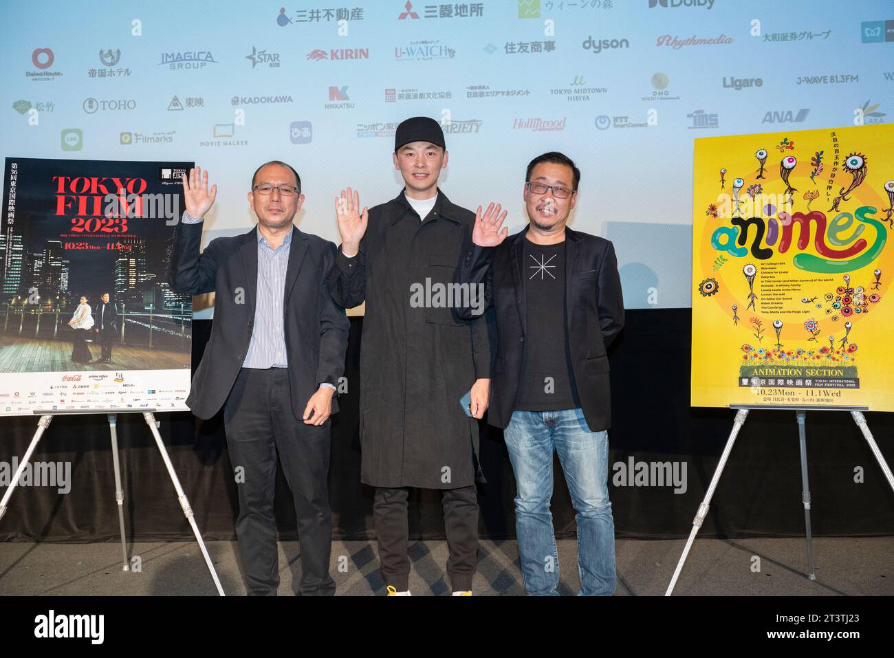 Tokyo, Japan. 26th Oct, 2023. (L-R) Yang Cheng, Wang Hongwei, October ...