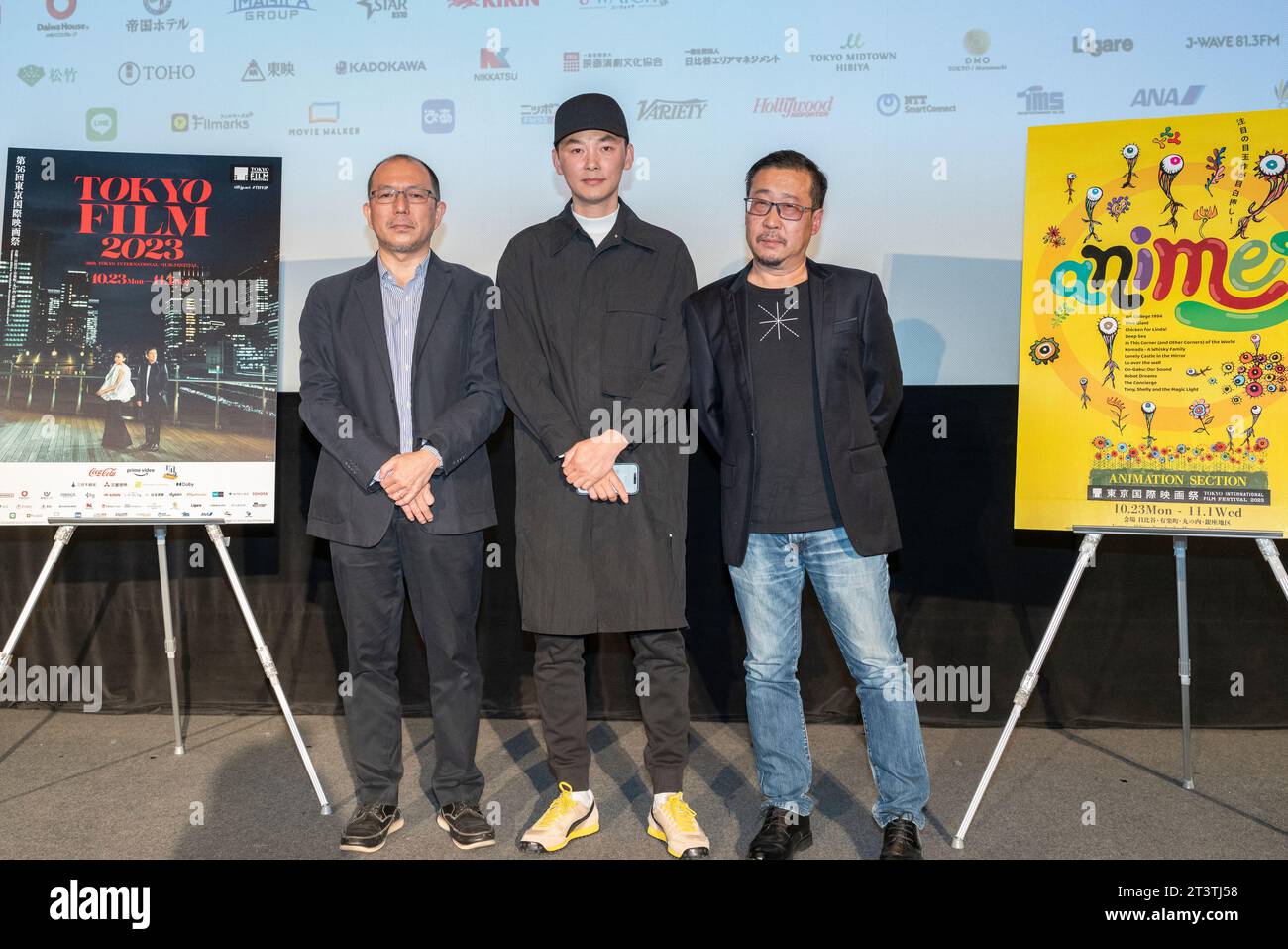 Tokyo, Japan. 26th Oct, 2023. (L-R) Yang Cheng, Wang Hongwei, October ...