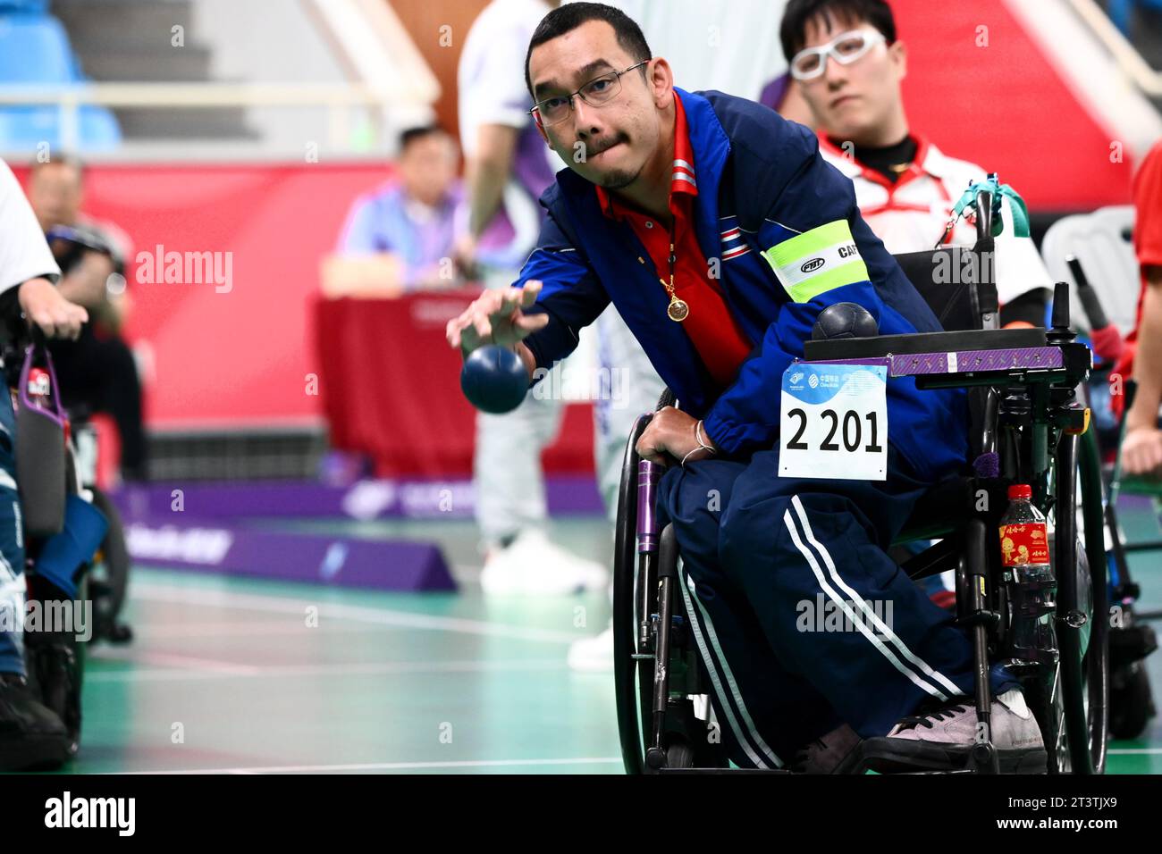 Hangzhou, China. 26th Oct, 2023. Watcharaphon Vongsa (THA) Boccia ...