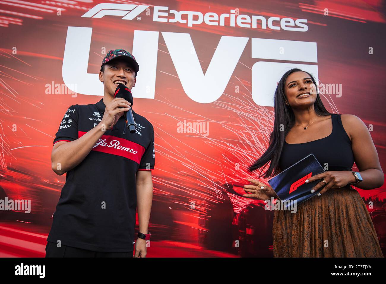Mexico City, Mexico. 26th Oct, 2023. Zhou Guanyu (CHN) Alfa Romeo F1 ...