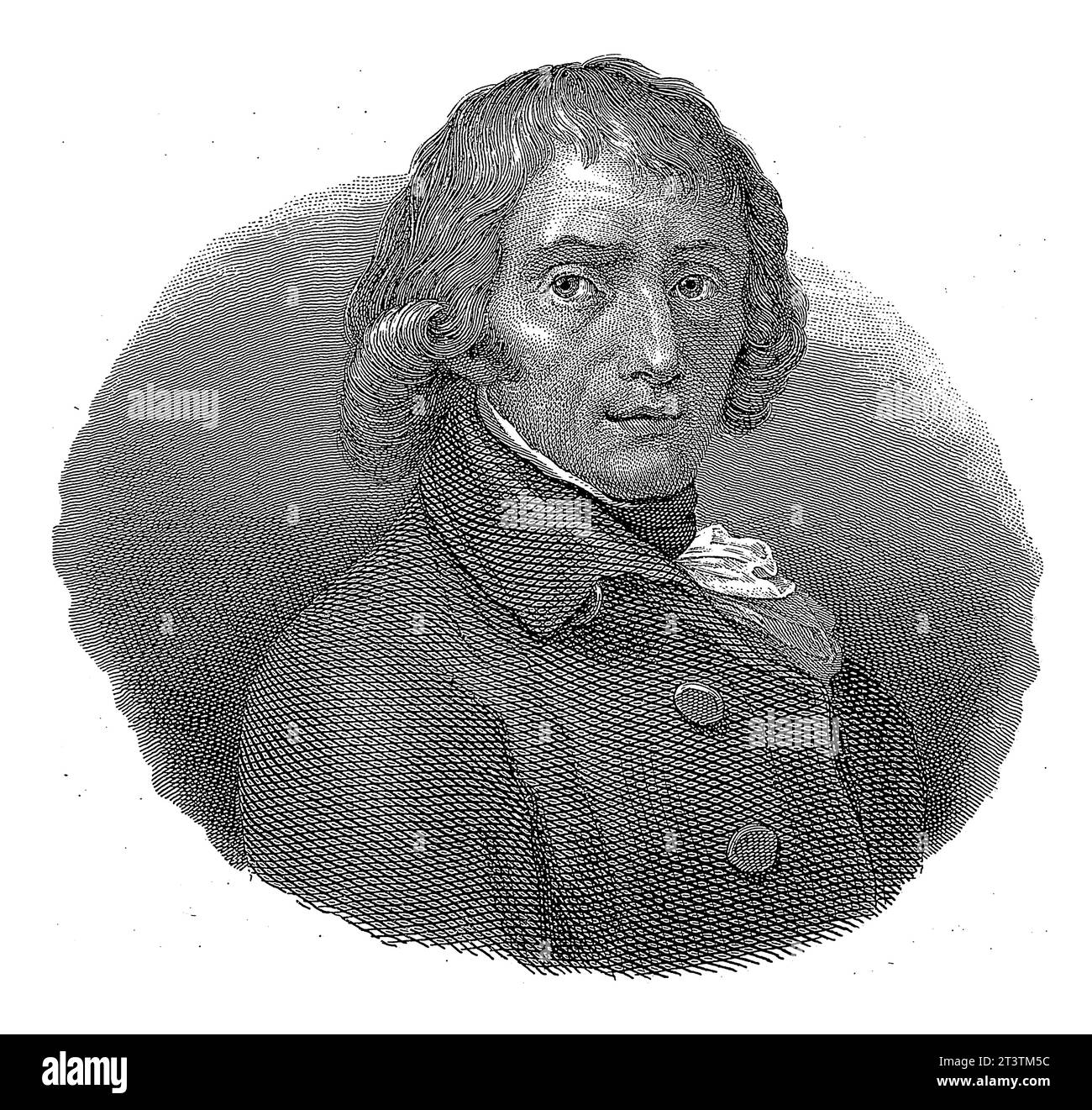 Portret van dichter Giuseppe Parini, Caterina Piotti-Pirola, after ...