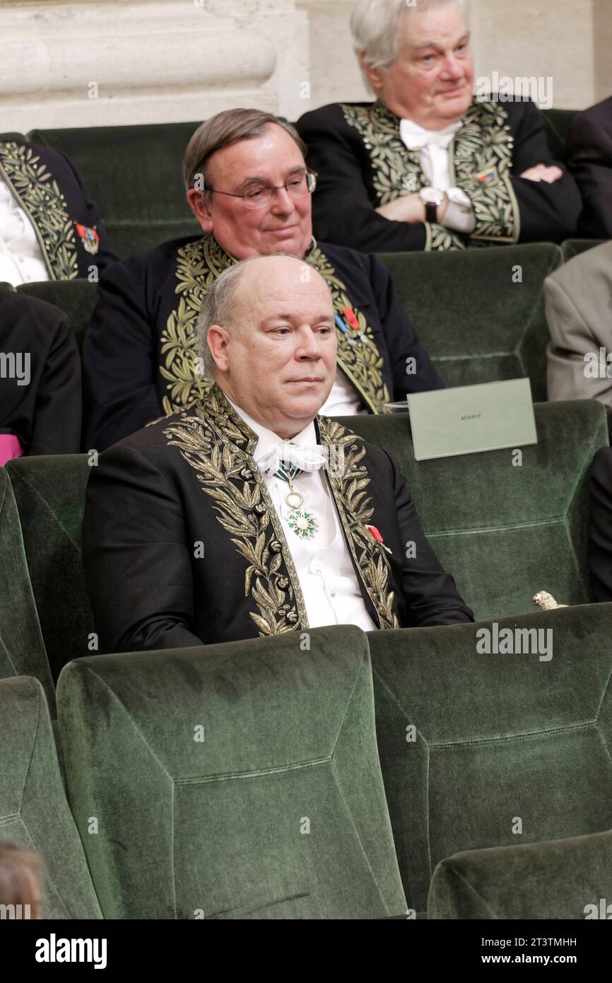 Knight of the order of cultural merit of monaco hi-res stock ...