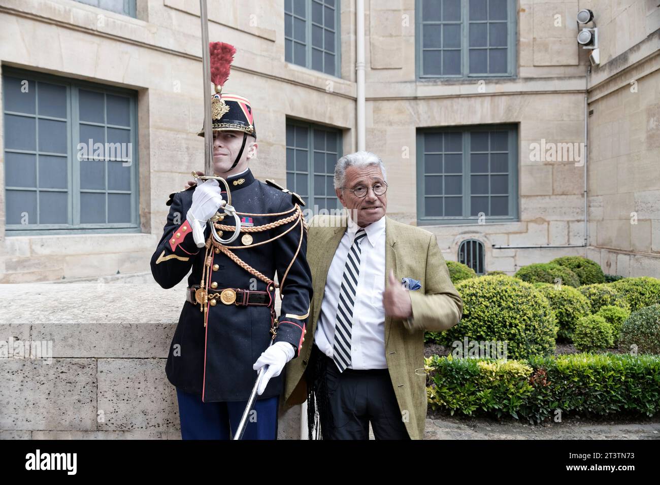 Paris, France. 14th April, 2016.Jean-Marie Périer attends the ...