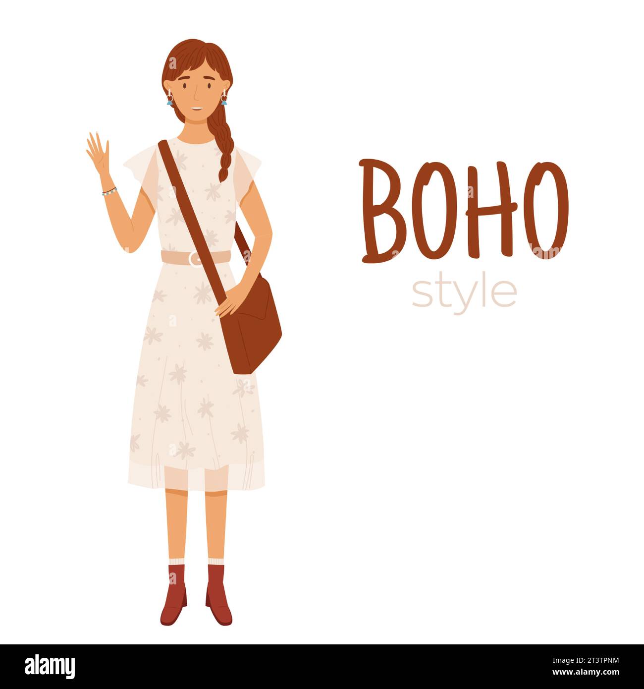 Gorgeous vintage style model Stock Vector Images - Alamy