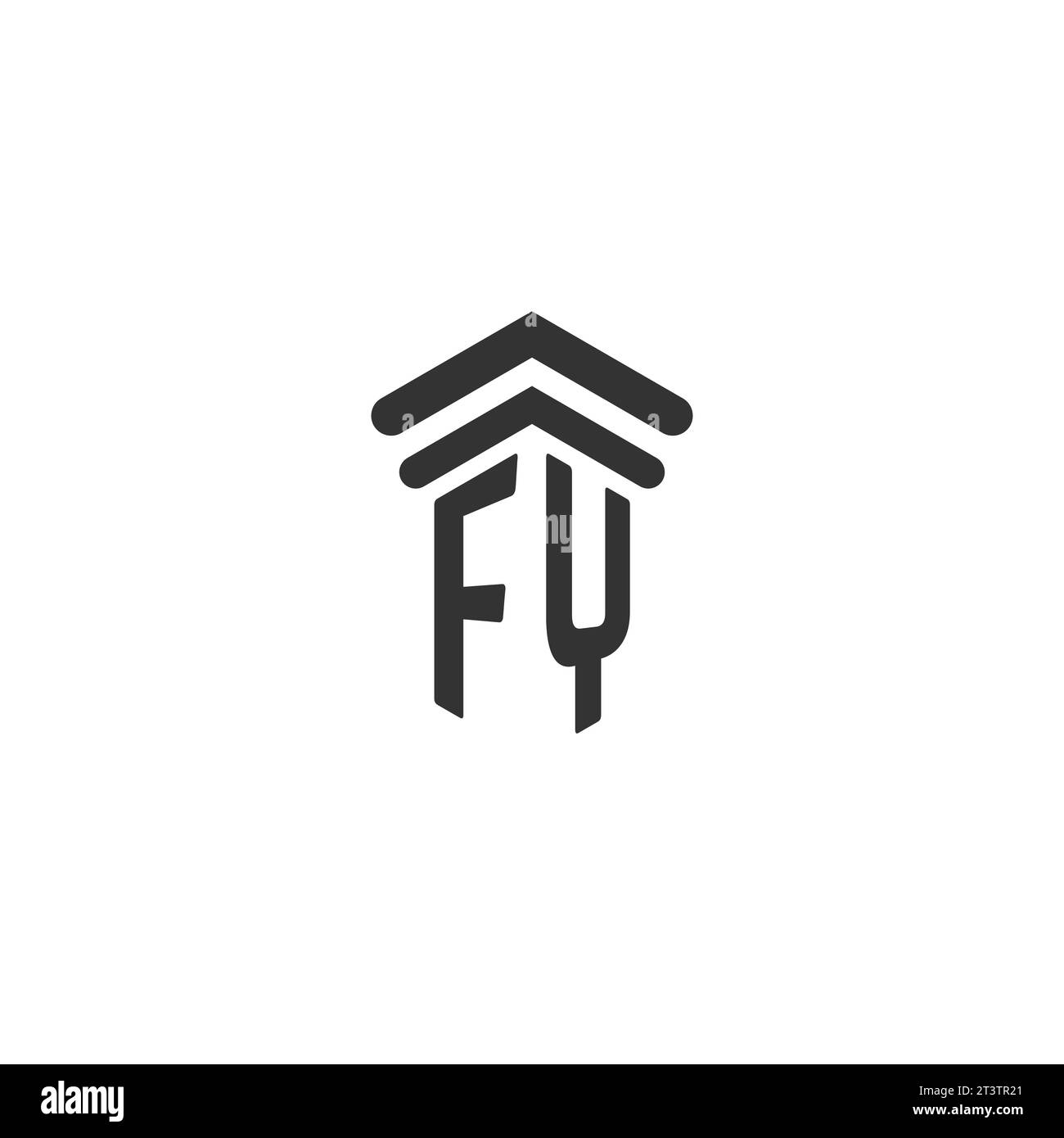 FY initial for law firm logo design template Stock Vector Image & Art ...