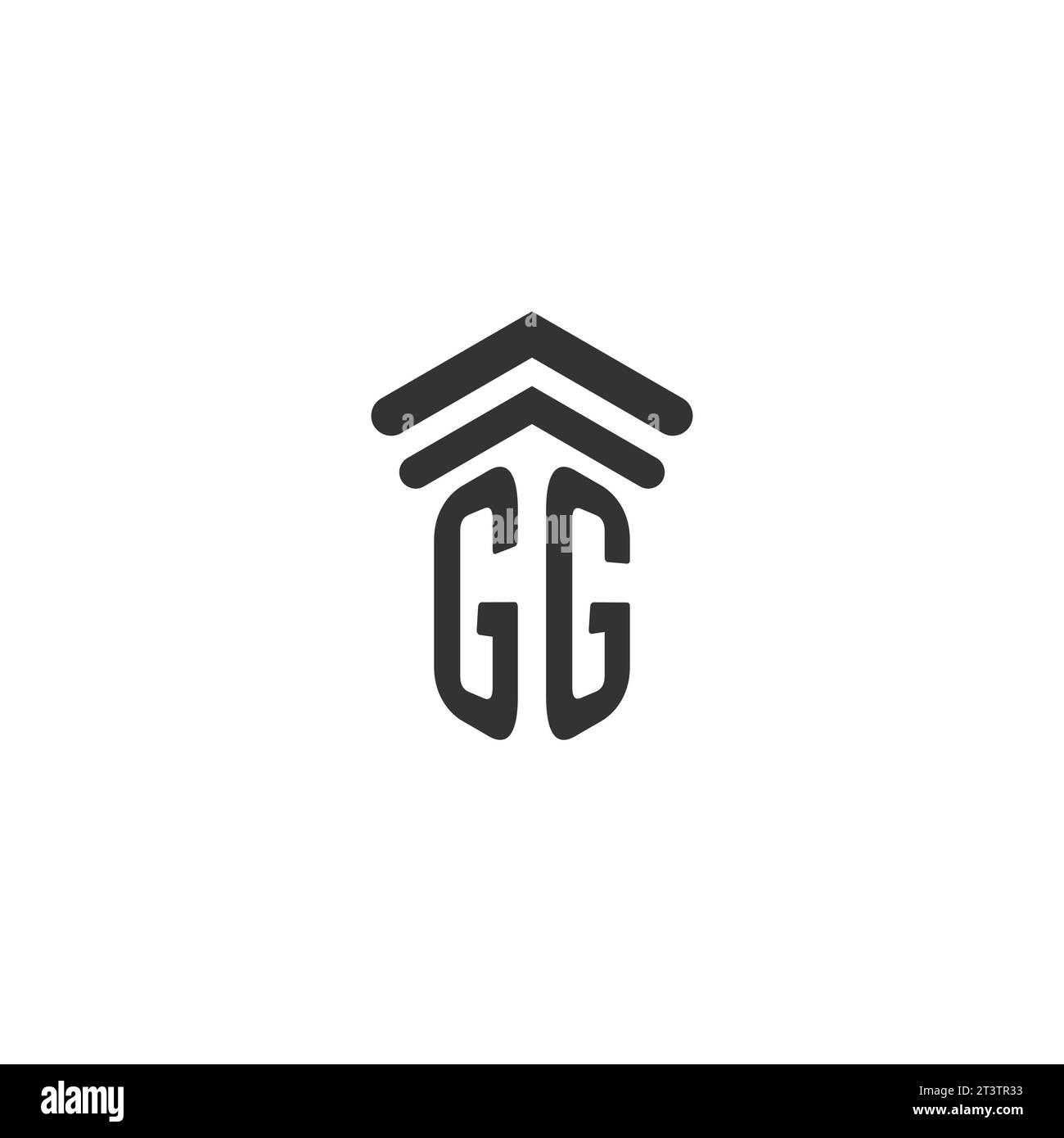GG initial for law firm logo design template Stock Vector Image & Art ...