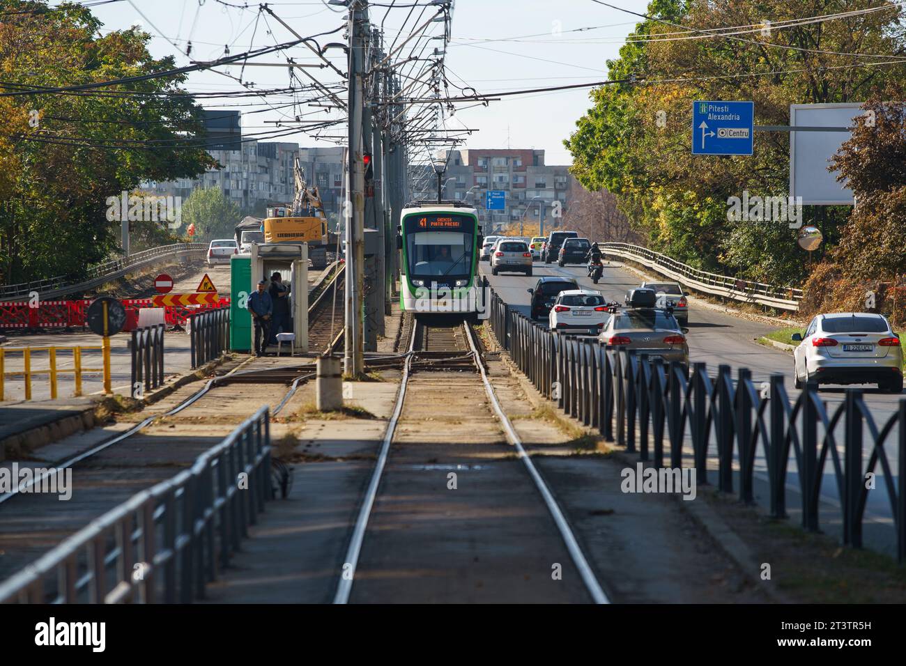 Bucharest, Romania. 26th Oct, 2023: Extensive consolidation works at ...