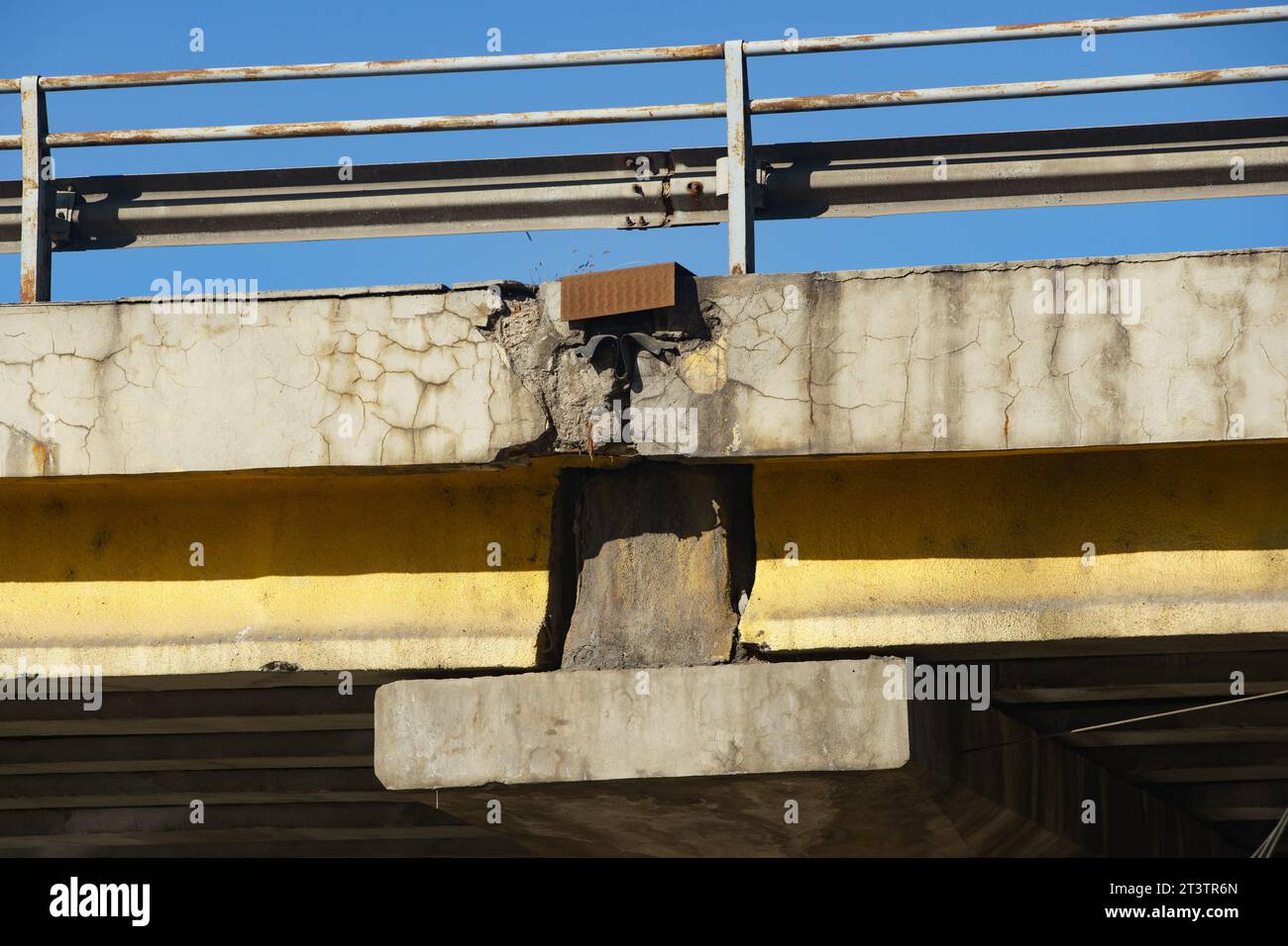 Bucharest, Romania. 26th Oct, 2023: Extensive consolidation works at ...