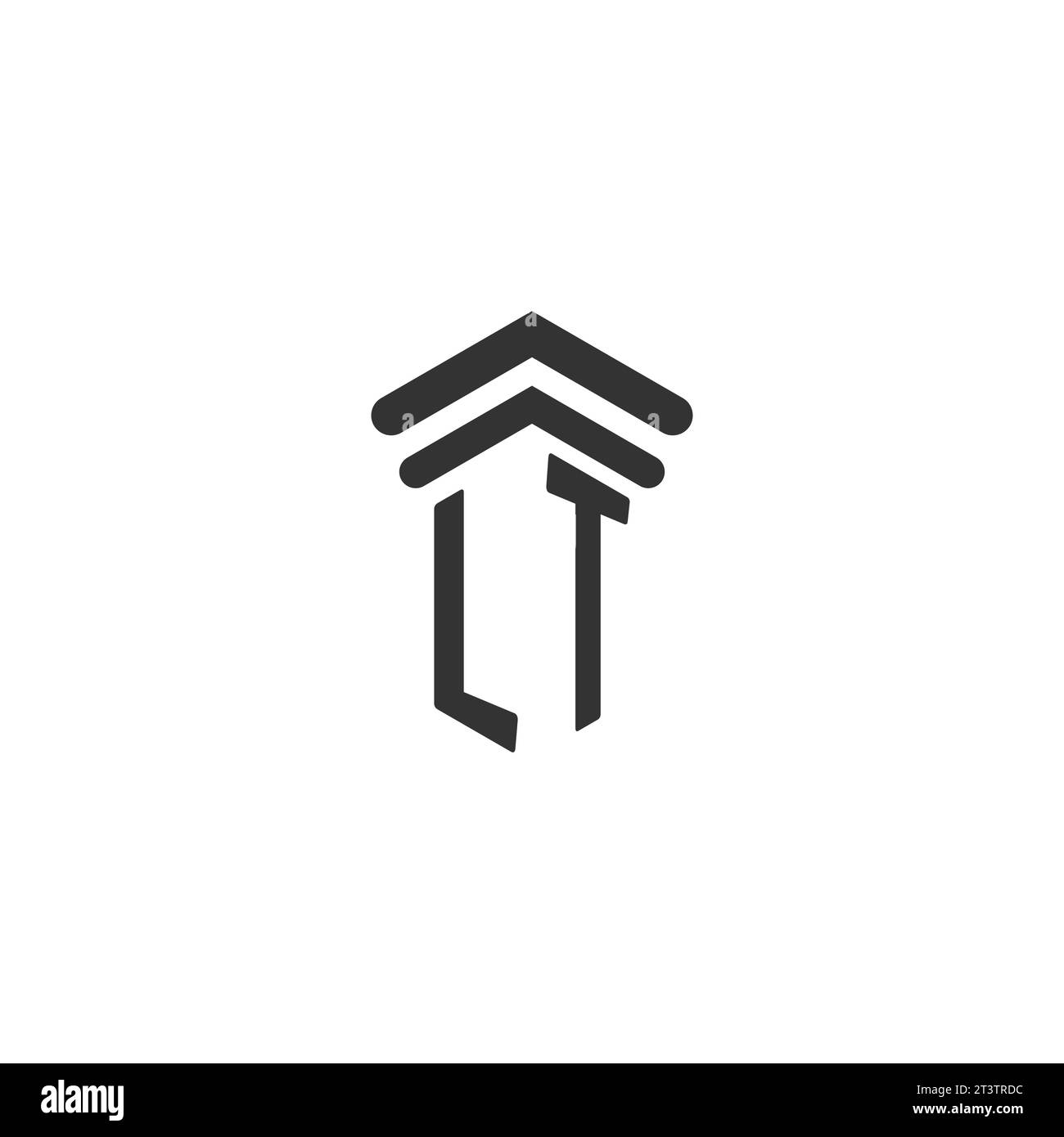 LT initial for law firm logo design template Stock Vector Image & Art ...