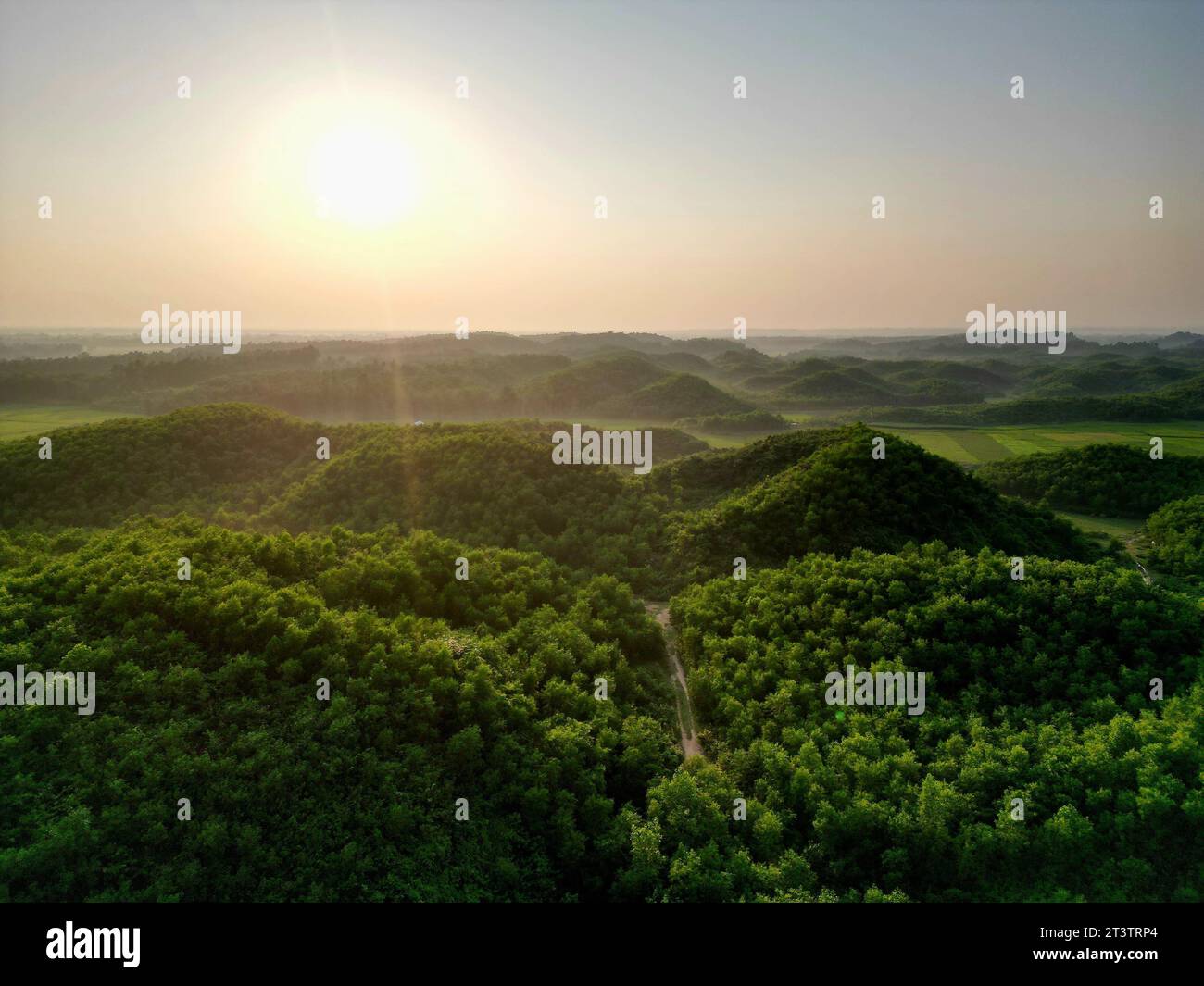 Southern Garo Hills of Bangladesh Portion Located in Mymensingh ...