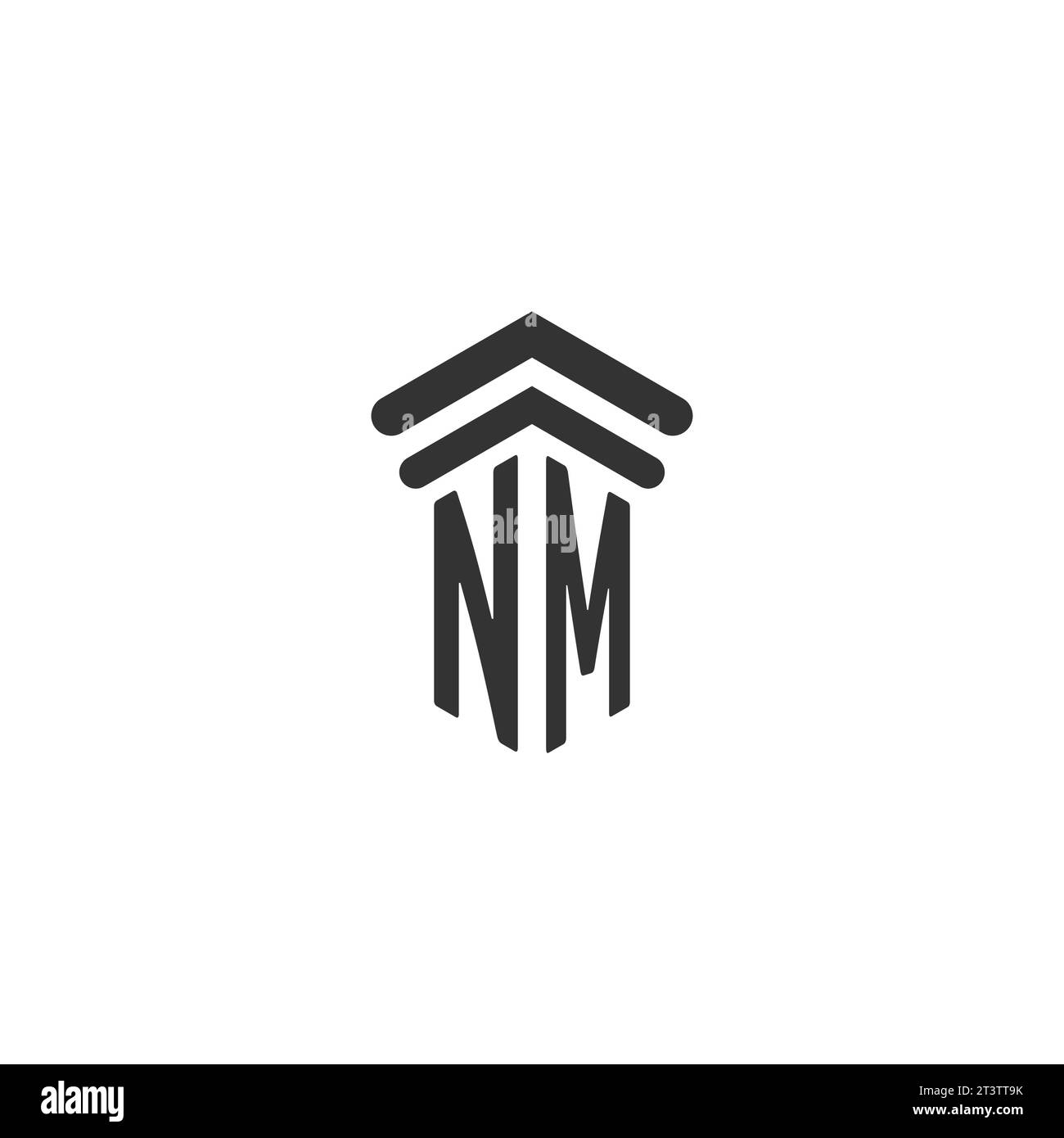 Nm logo initial hi-res stock photography and images - Alamy