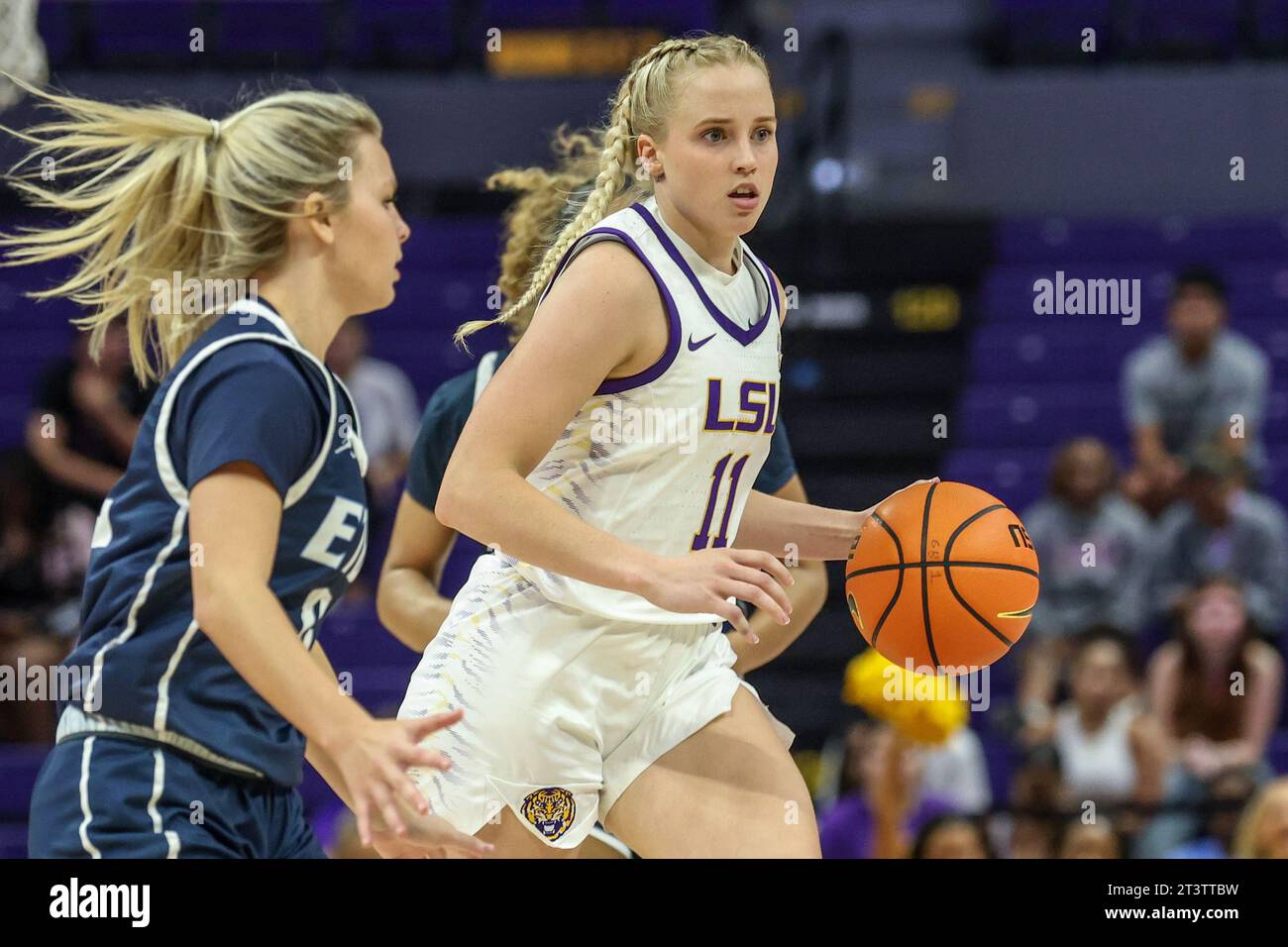 Baton Rouge, LA, USA. 26th Oct, 2023. LSU's Hailey Van Lith (11 ...