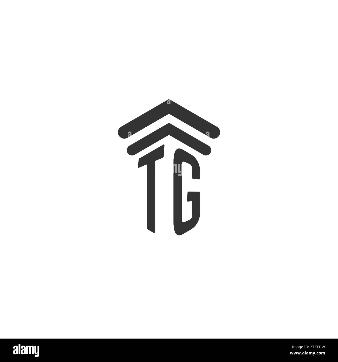 TG initial for law firm logo design template Stock Vector Image & Art ...