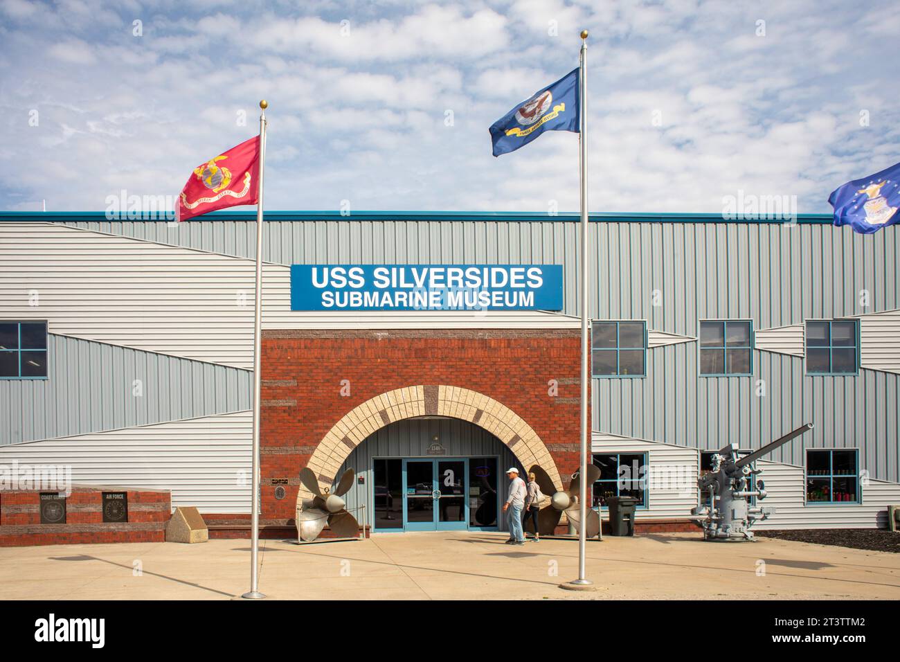 Muskegon, Michigan - The USS Silversides Submarine Museum. Visitors can ...