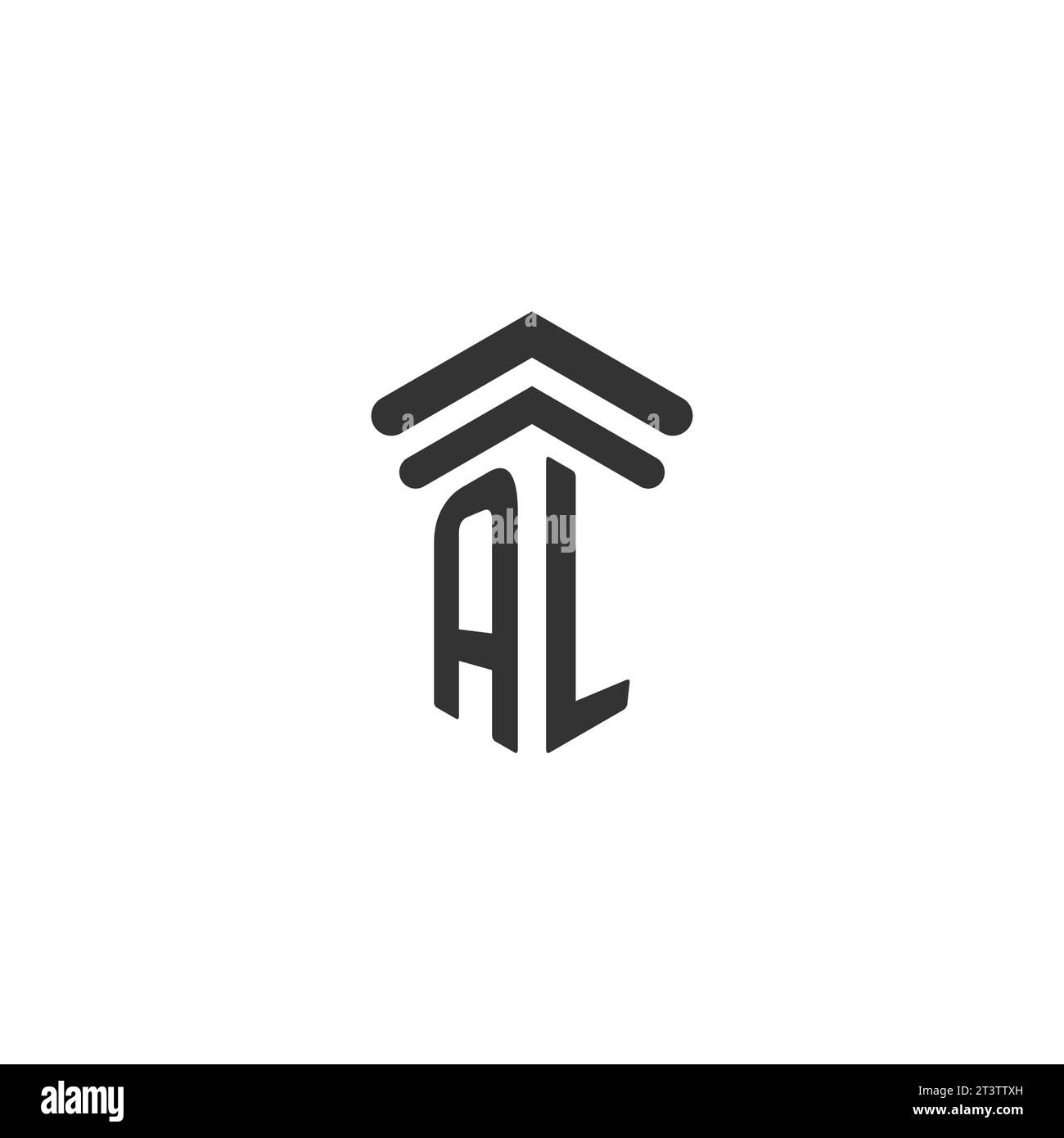 Initial al logo Stock Vector Images - Alamy