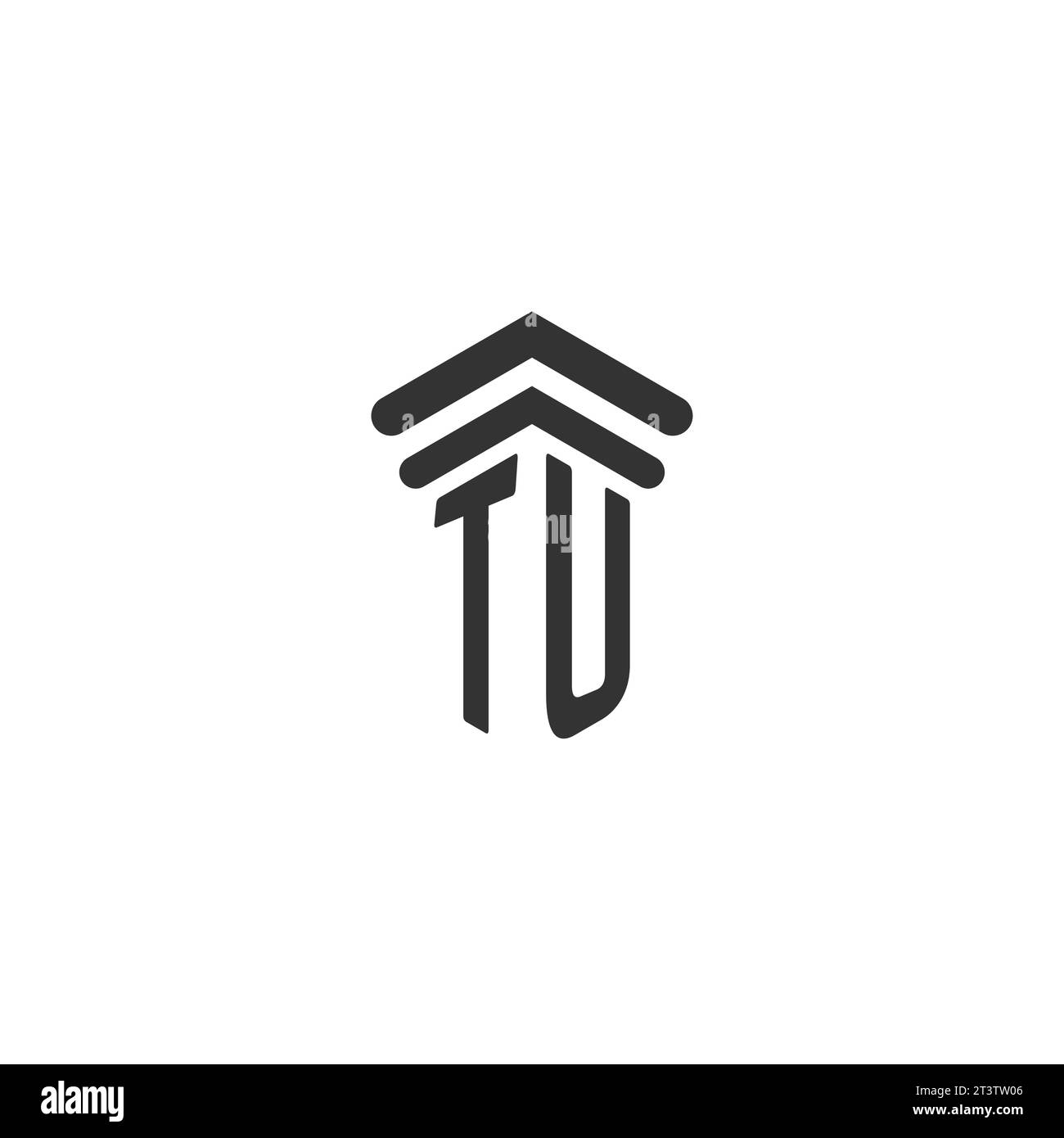 Tu logo design Black and White Stock Photos & Images - Alamy