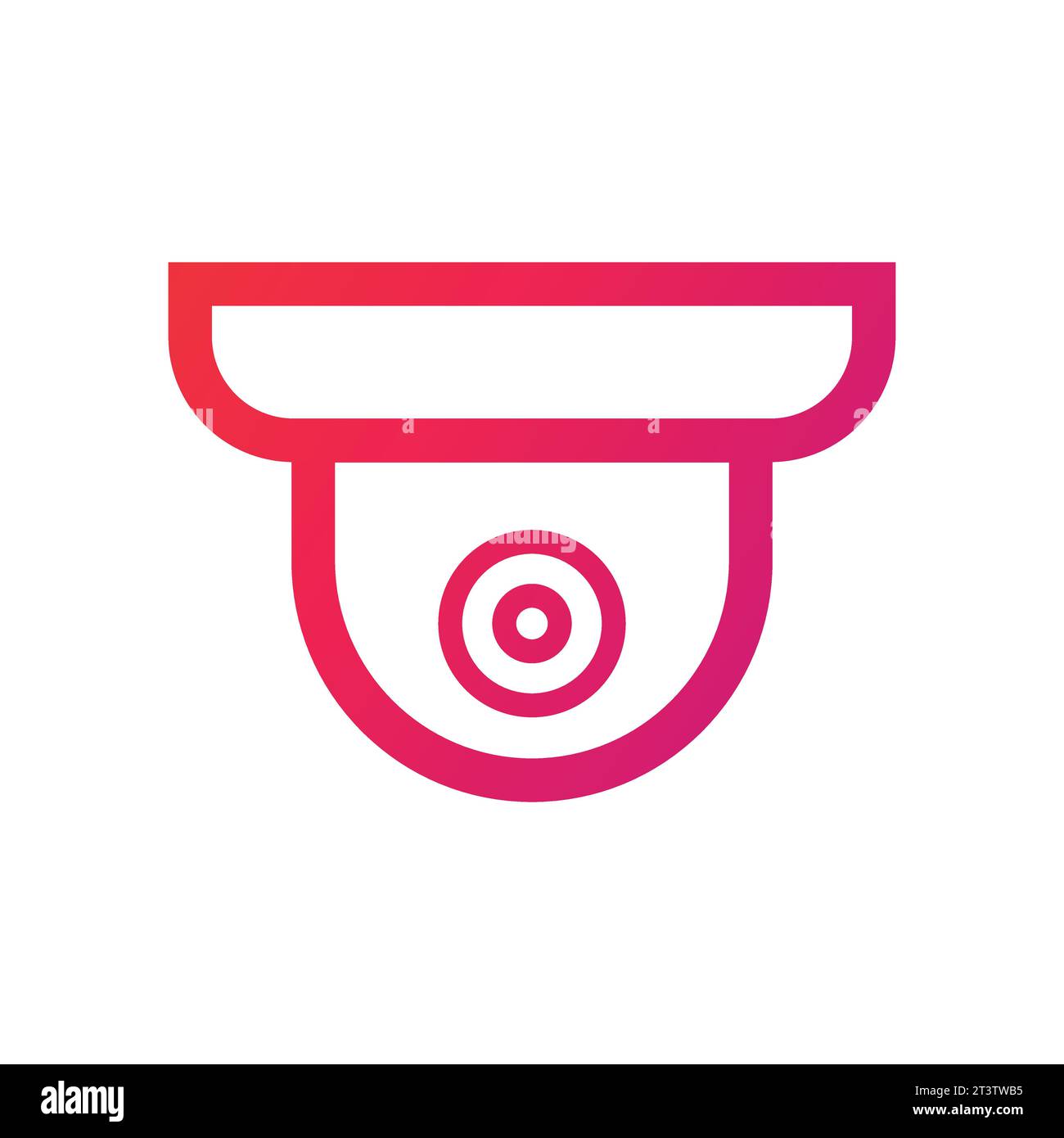 Cctv Camera Icon. Cctv Camera Gradient Icon Symbol Vector Illustration ...