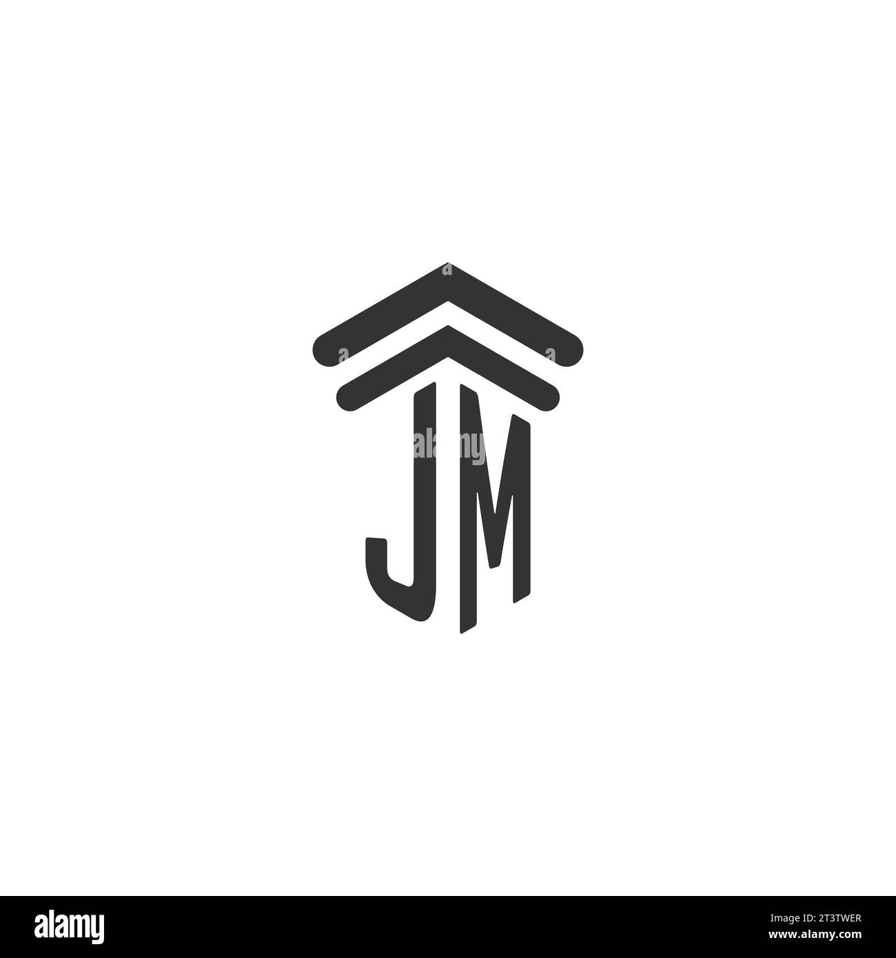 JM initial for law firm logo design template Stock Vector Image & Art ...