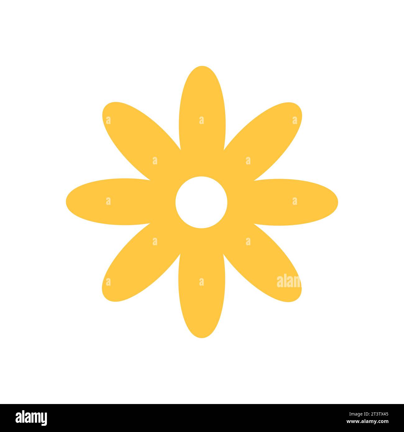 Flower Icon. Flower Flat Icon Symbol Vector Illustration Stock Vector ...