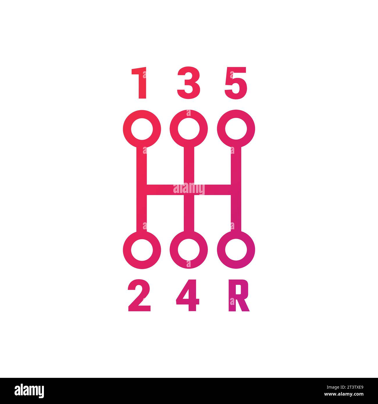 Gear box Icon. Gear box Gradient Icon Symbol Vector Illustration Stock ...