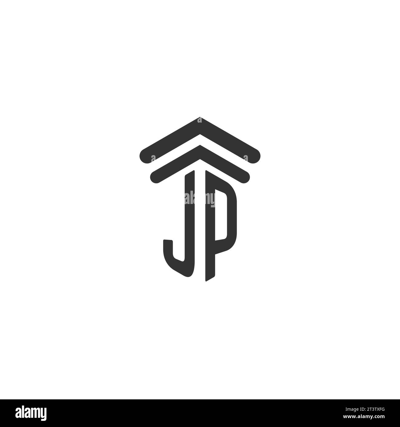 JP initial for law firm logo design template Stock Vector Image & Art ...