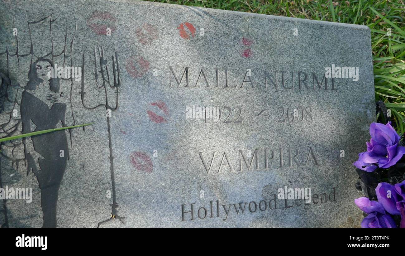 Los Angeles, California, USA 26th October 2023 Maila Nurmi, Vampire ...