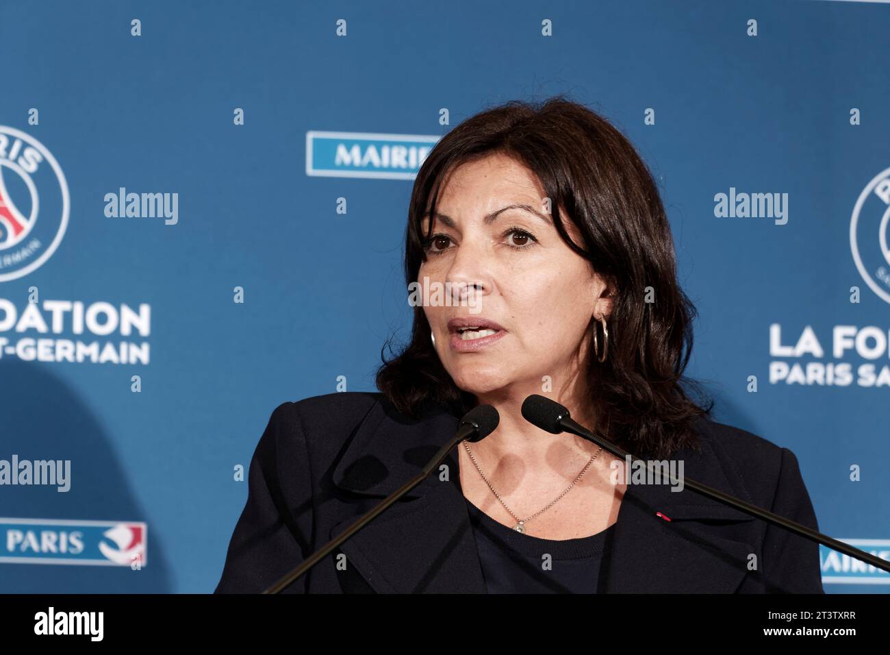 Paris,France.12th May,2016.Anne Hidalgo,mayor of Paris attends the ...