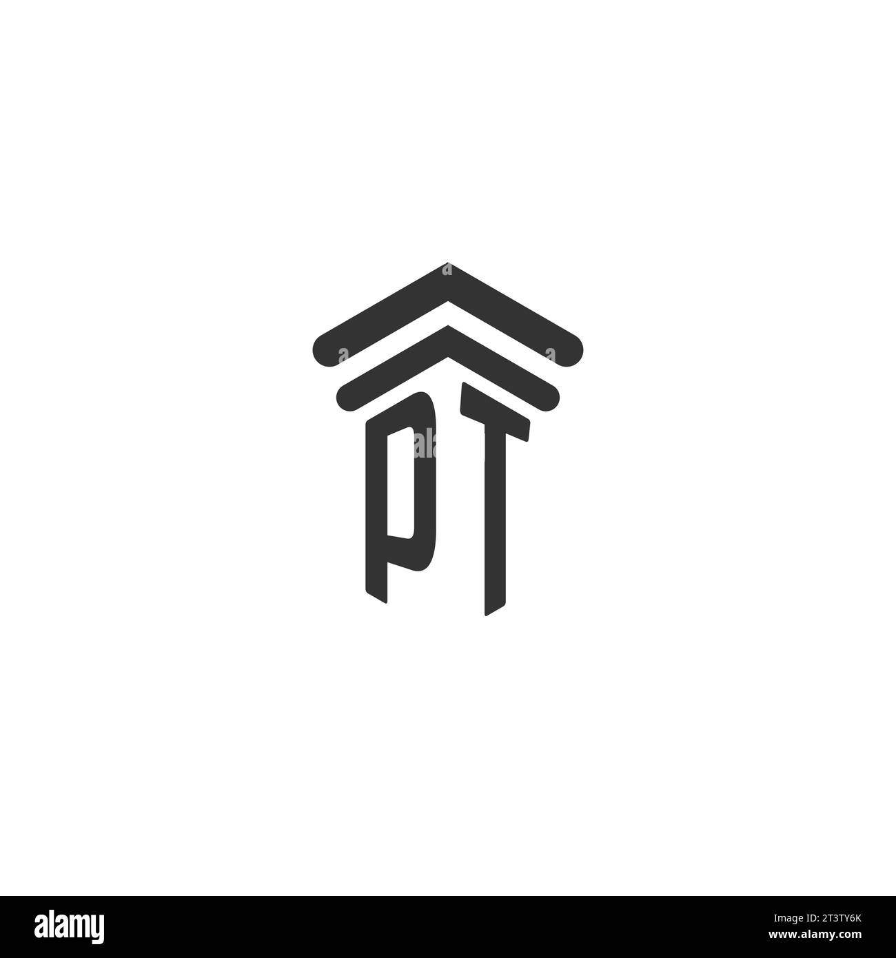 Initial pt logo hi-res stock photography and images - Alamy