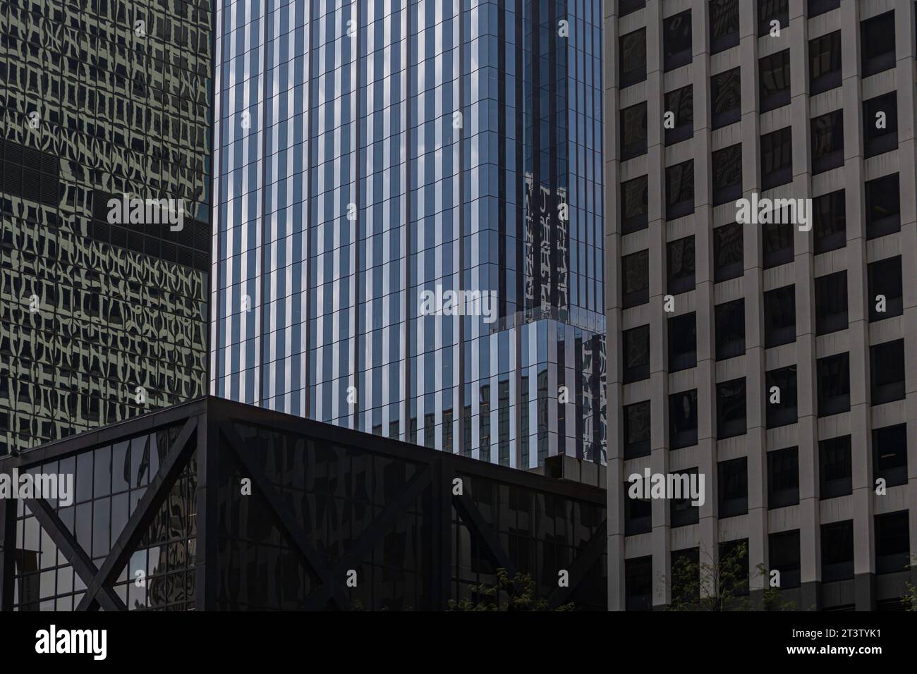 Abstract image chicago buildings hi-res stock photography and images ...