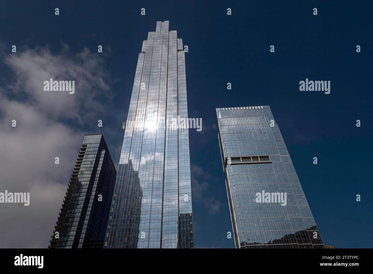Abstract image chicago buildings hi-res stock photography and images ...