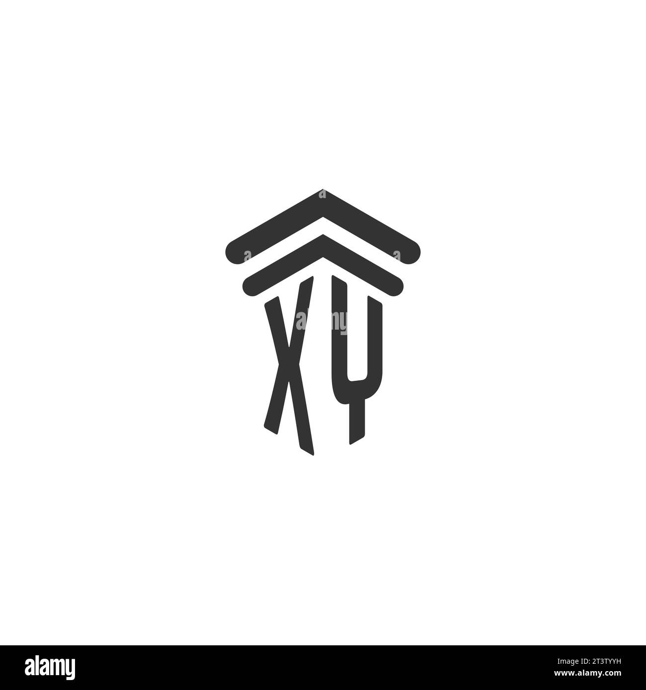 Xy logo design Black and White Stock Photos & Images - Alamy