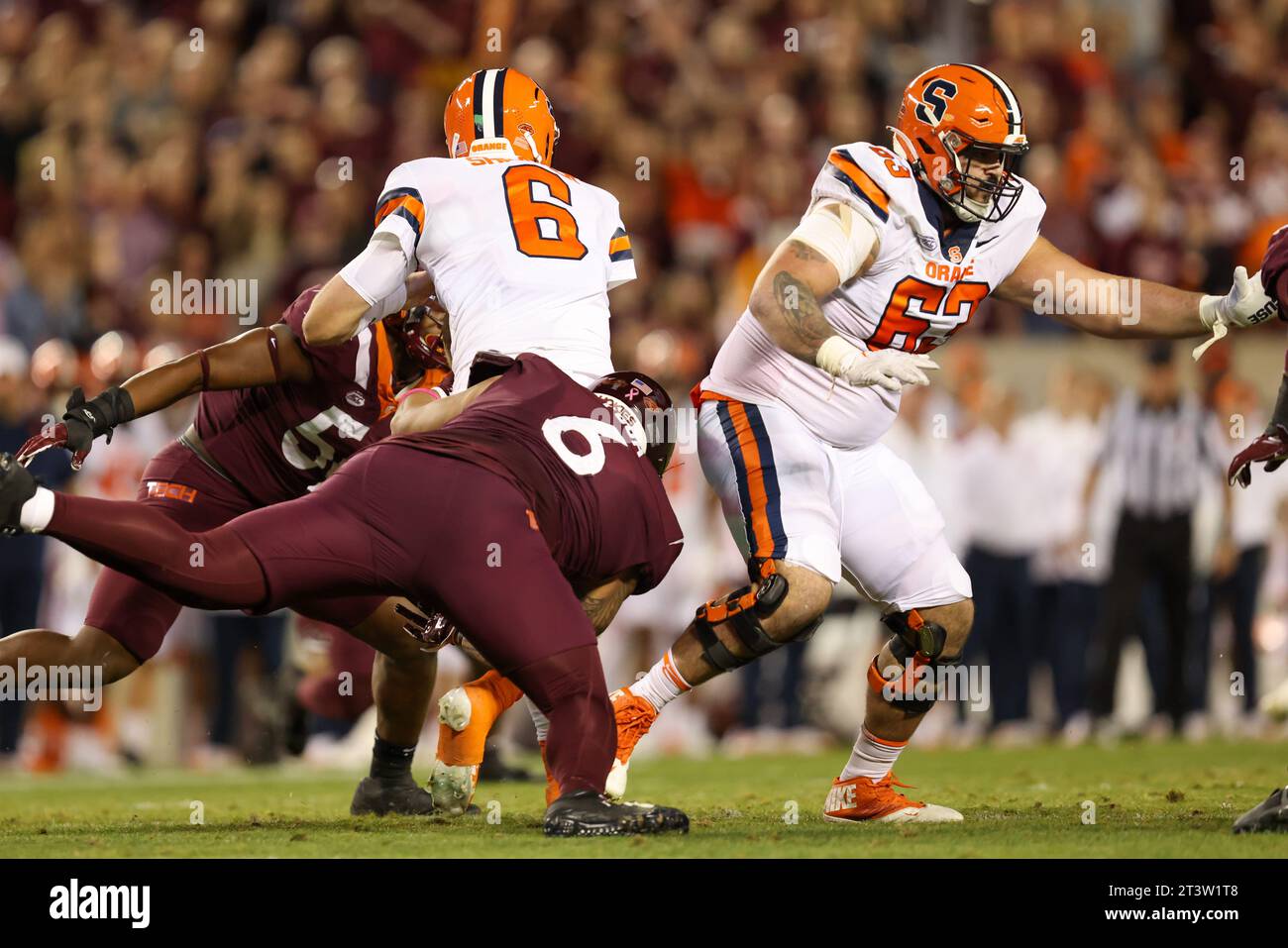 Blacksburg, Virginia, USA. 26th Oct, 2023. Virginia Tech Hokies ...
