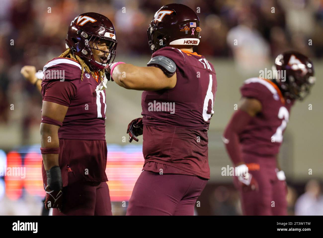 Blacksburg, Virginia, USA. 26th Oct, 2023. Virginia Tech Hokies ...