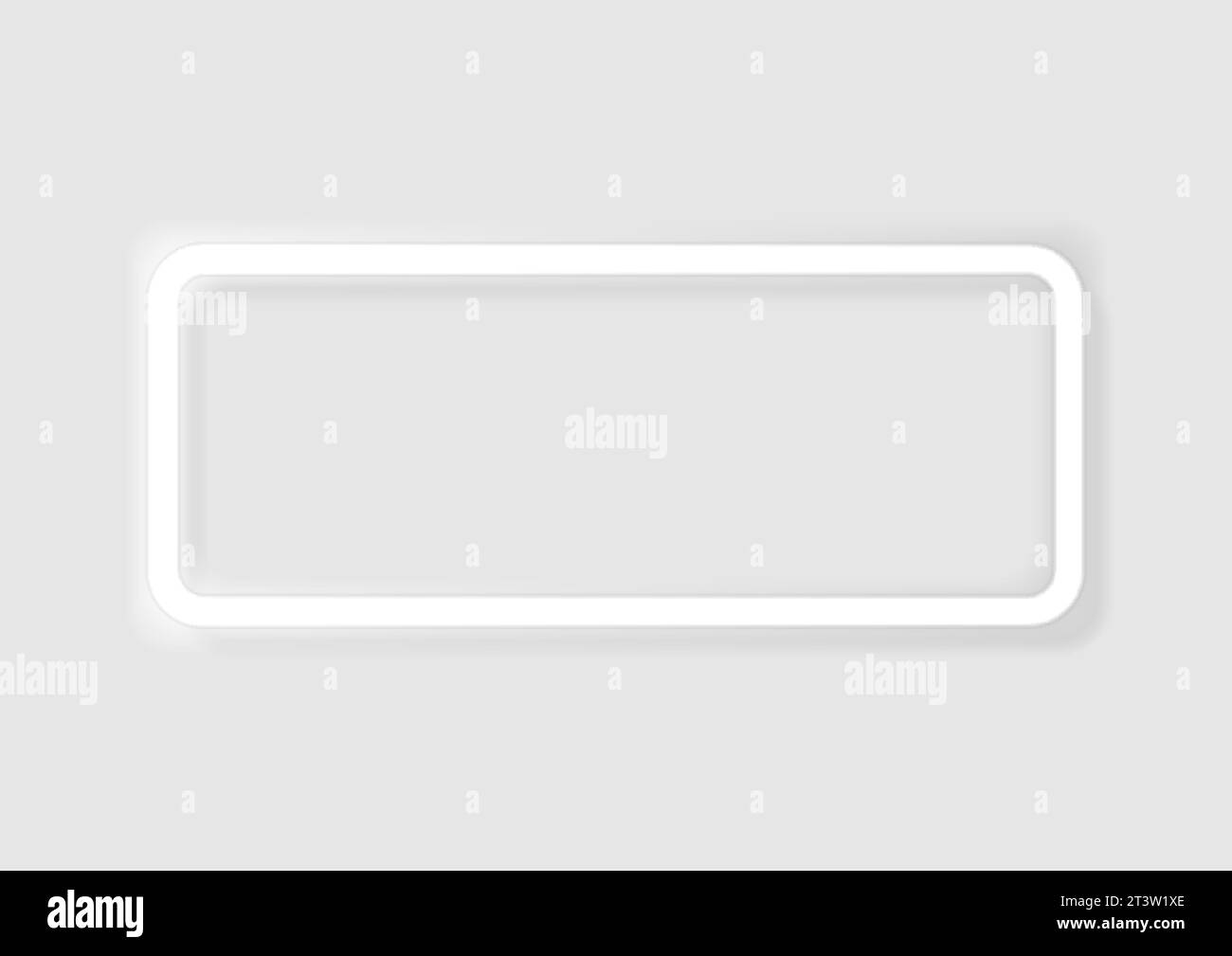 Grey And White Rectangle Neon Frame Technology Retro Sci Fi Abstract Futuristic Background