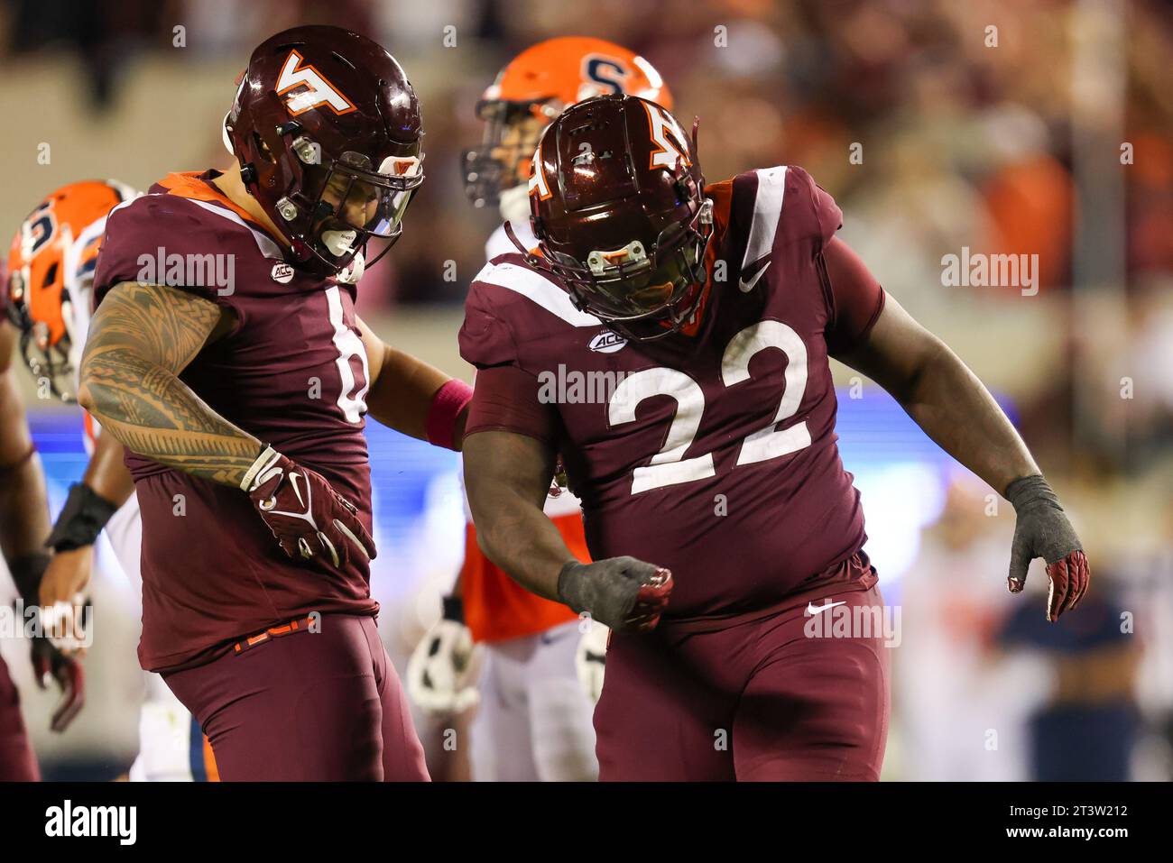 Blacksburg, Virginia, USA. 26th Oct, 2023. Virginia Tech Hokies ...