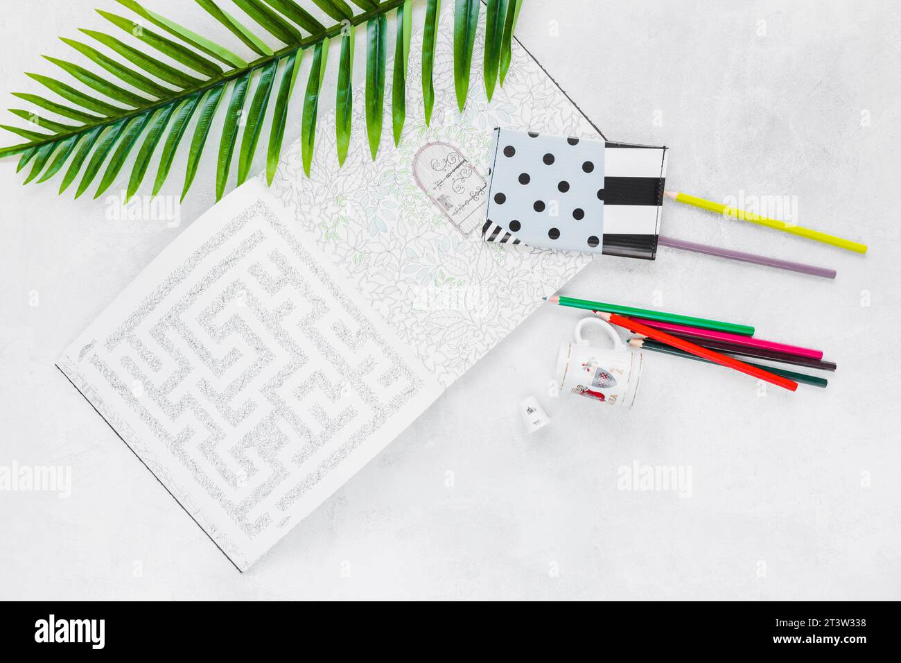 Maze overhead hi-res stock photography and images - Alamy