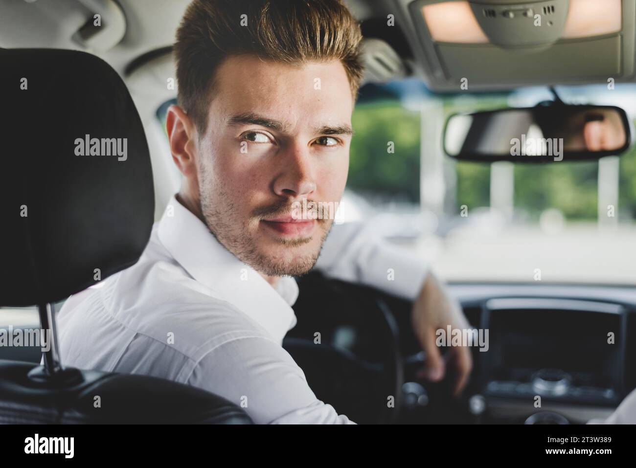 Stylish man car hi-res stock photography and images - Alamy