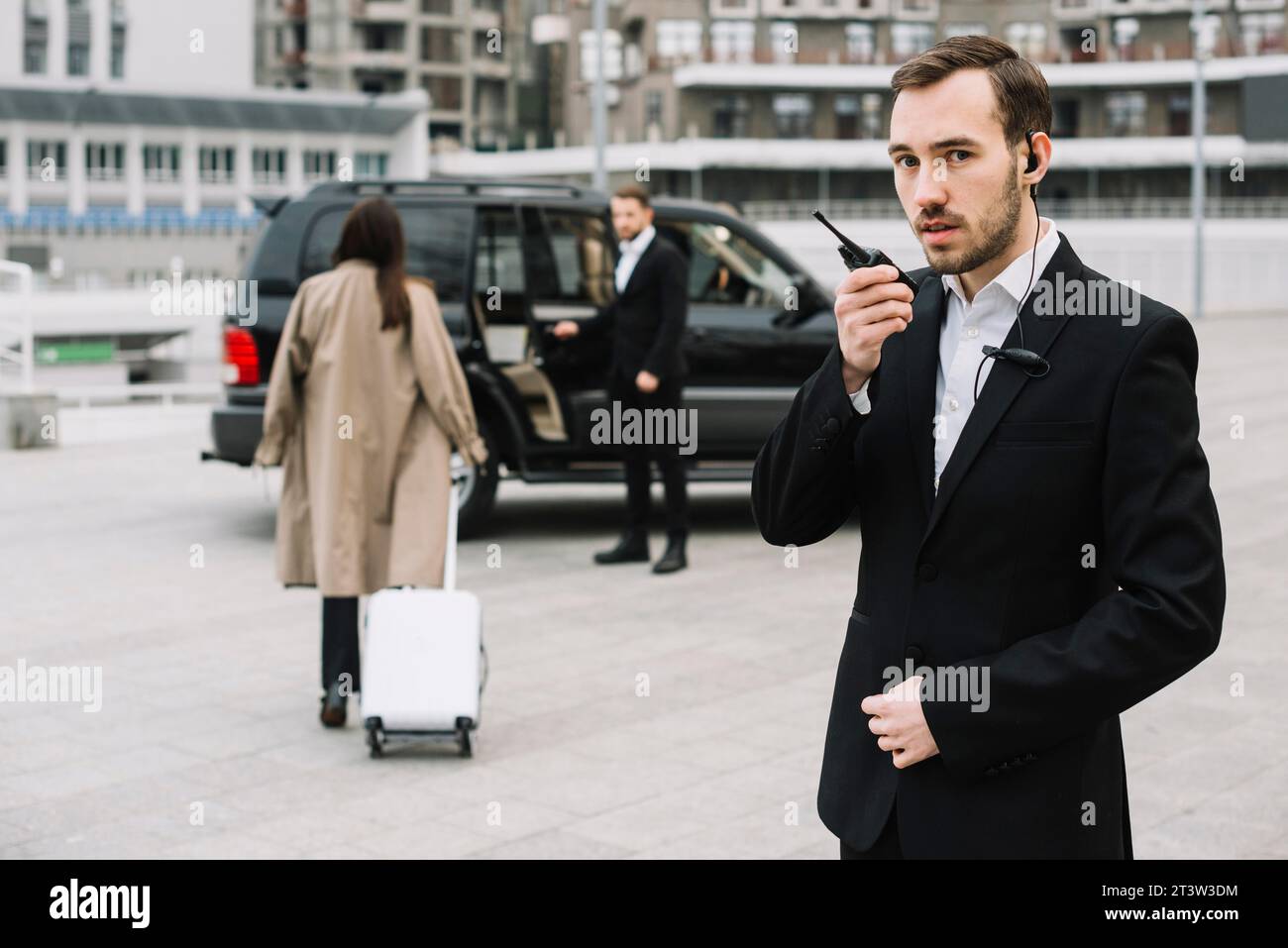 Female security guards hi-res stock photography and images - Alamy