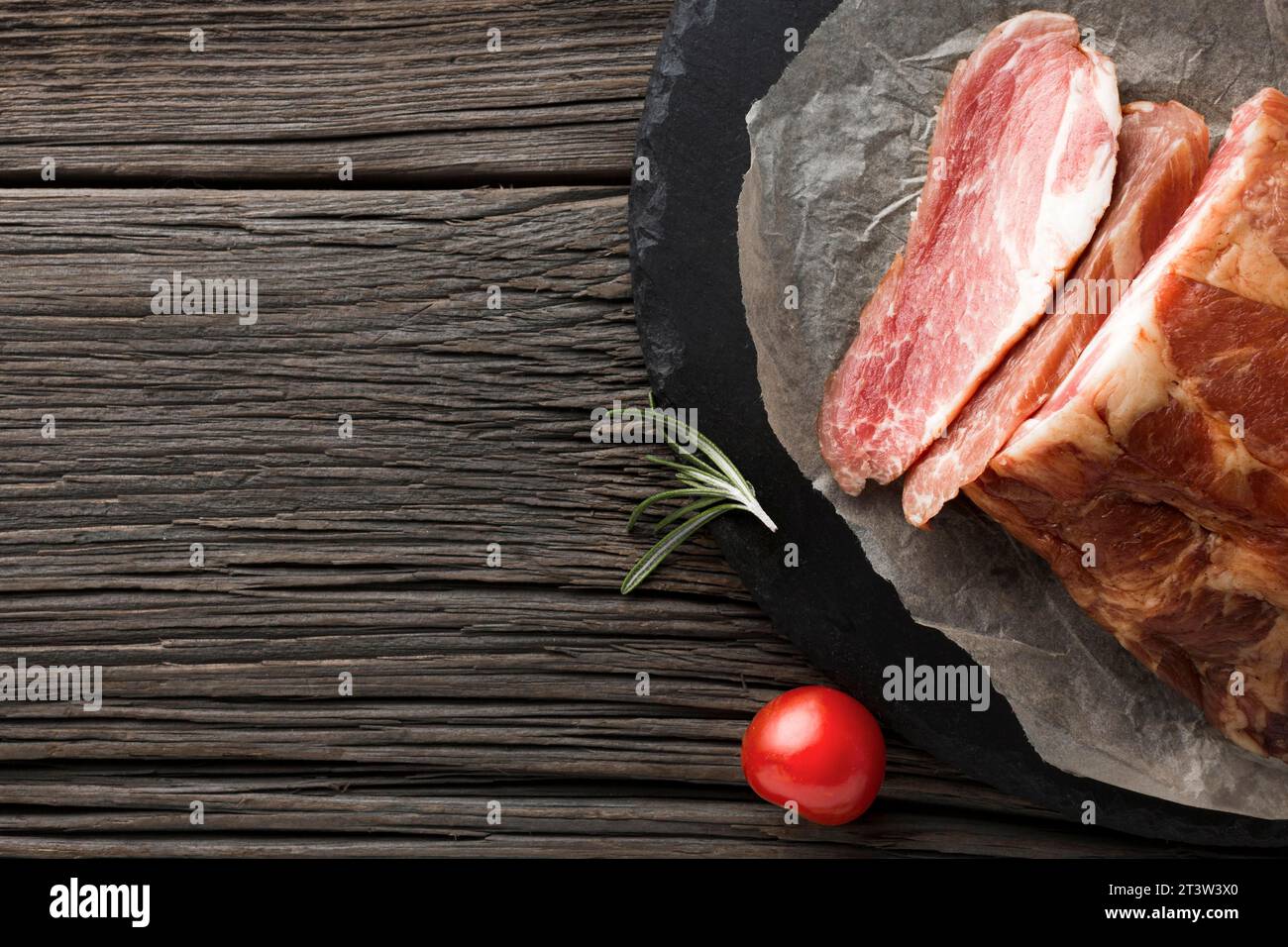 Delicious meat dish pork baked hi-res stock photography and images - Alamy