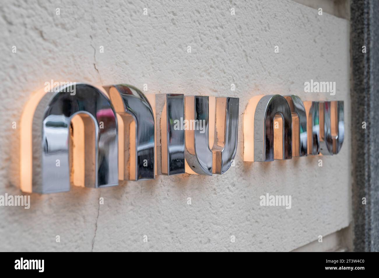 Miu miu sign hi-res stock photography and images - Alamy