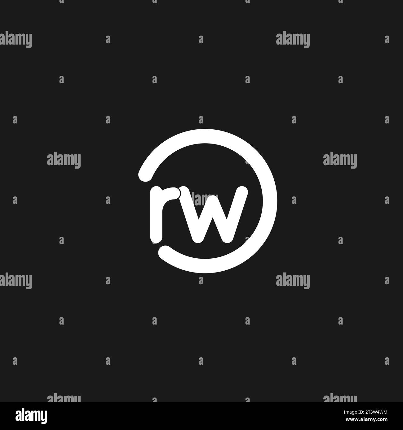 Rw clean logo hi-res stock photography and images - Alamy