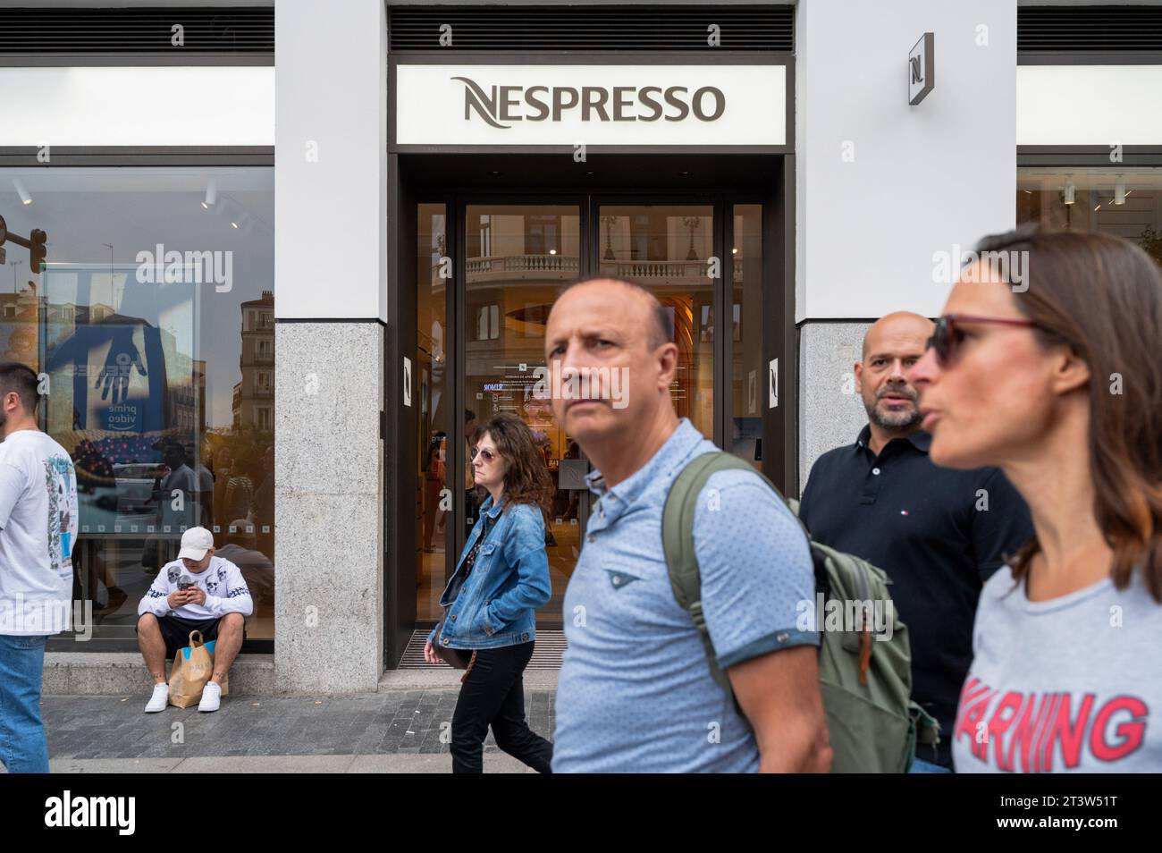 Nespresso commercial hi-res stock photography and images - Alamy