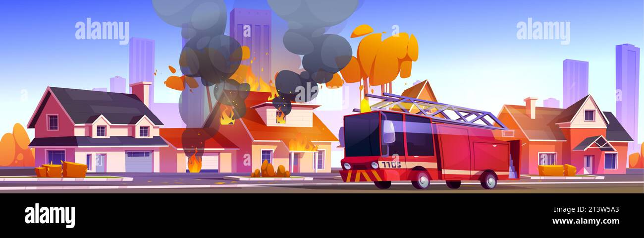 Village incident Stock Vector Images - Alamy