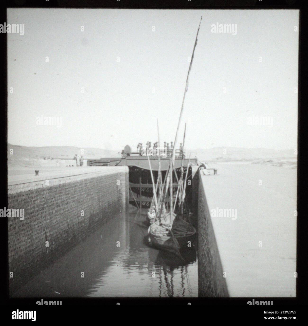 Canal - 1920s Cairo, Egypt Stock Photo - Alamy